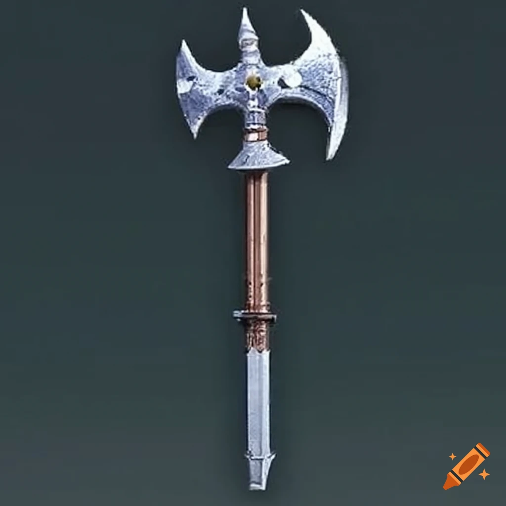 Perfect master halberd on Craiyon