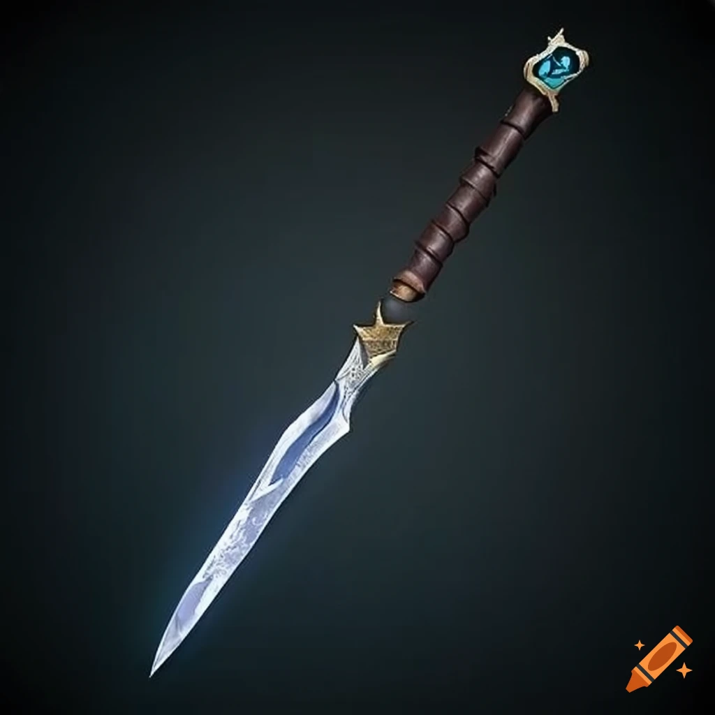 Fantasy rpg long sword on Craiyon