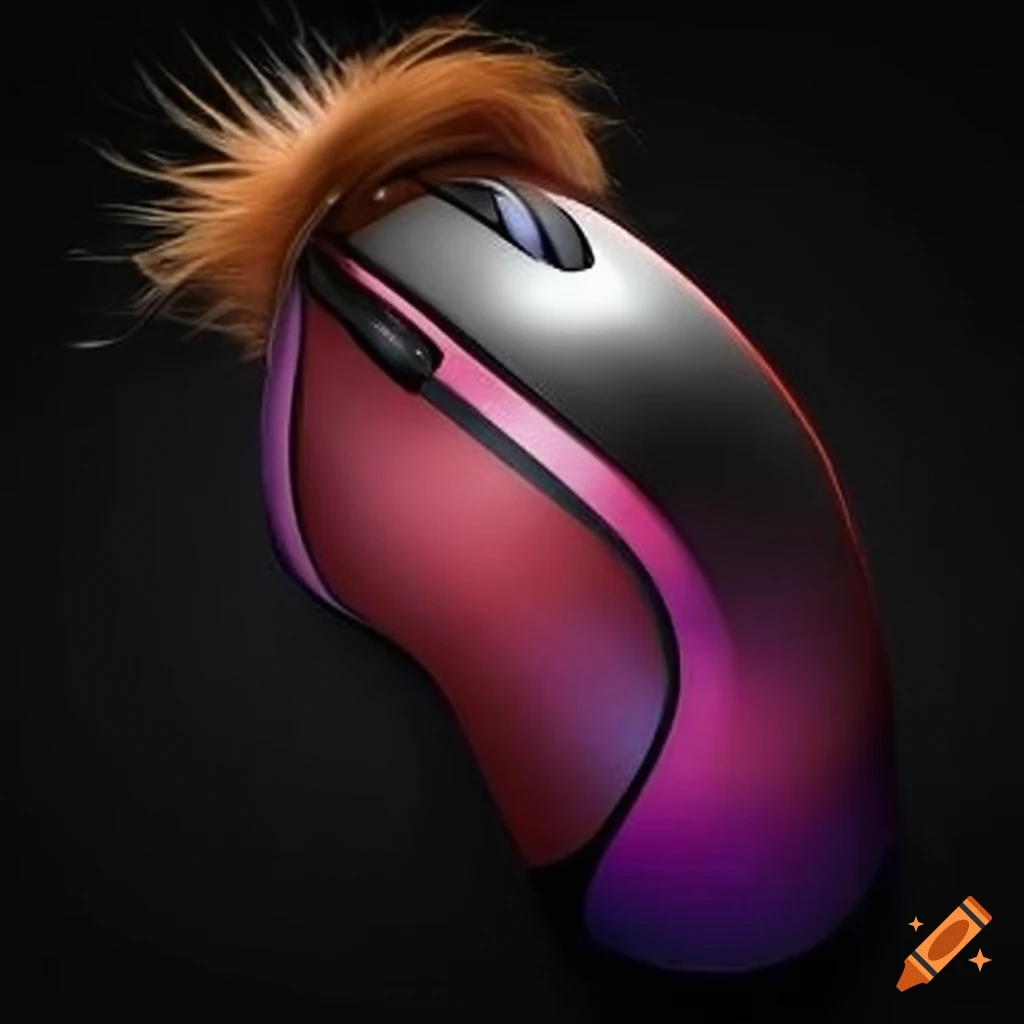 Creative computer mouse with unique design on Craiyon