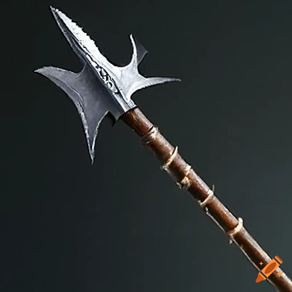 Perfect master halberd on Craiyon