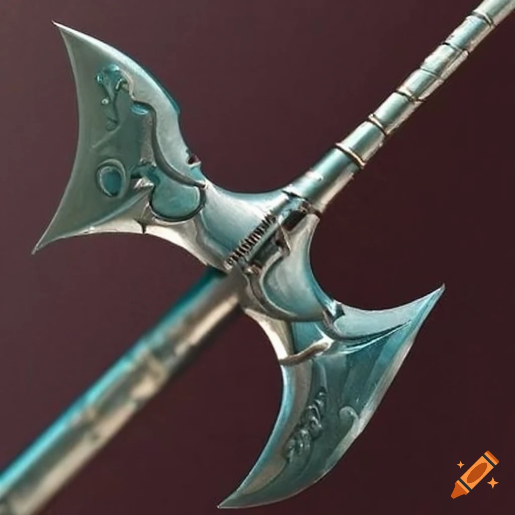 Perfect master halberd weapon on Craiyon