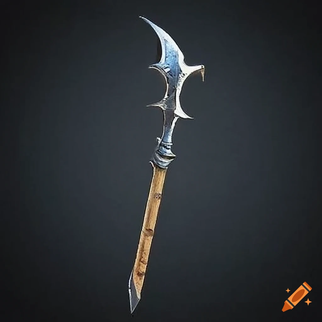 Perfect master halberd on Craiyon