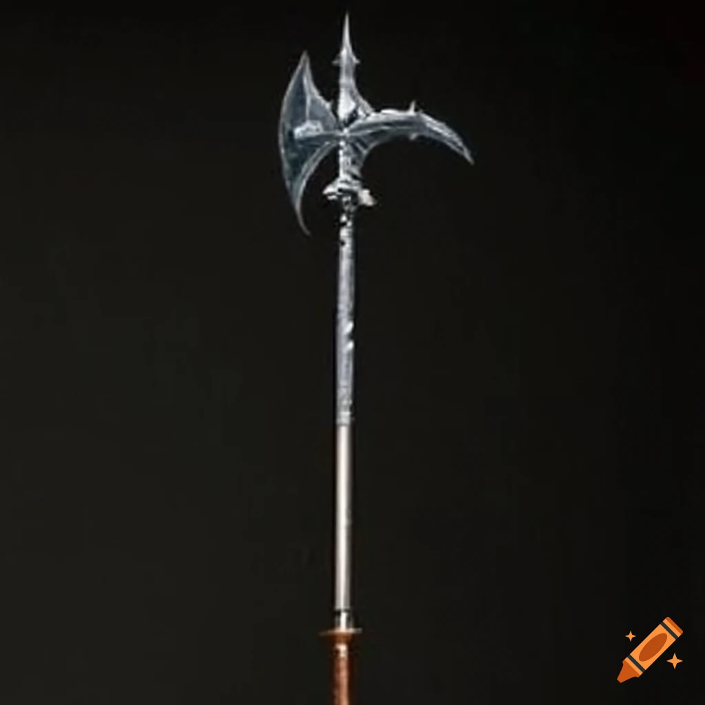 Master halberd weapon on Craiyon