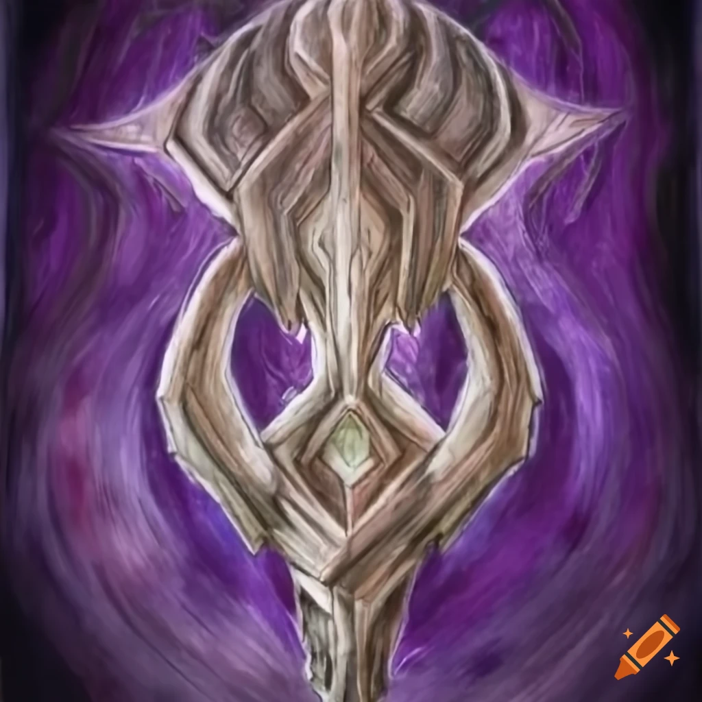 Yu-gi-oh primordial symbol art on Craiyon