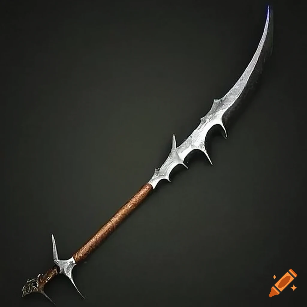 Perfect master halberd weapon on Craiyon