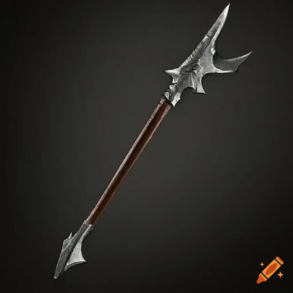 Perfect master halberd on Craiyon