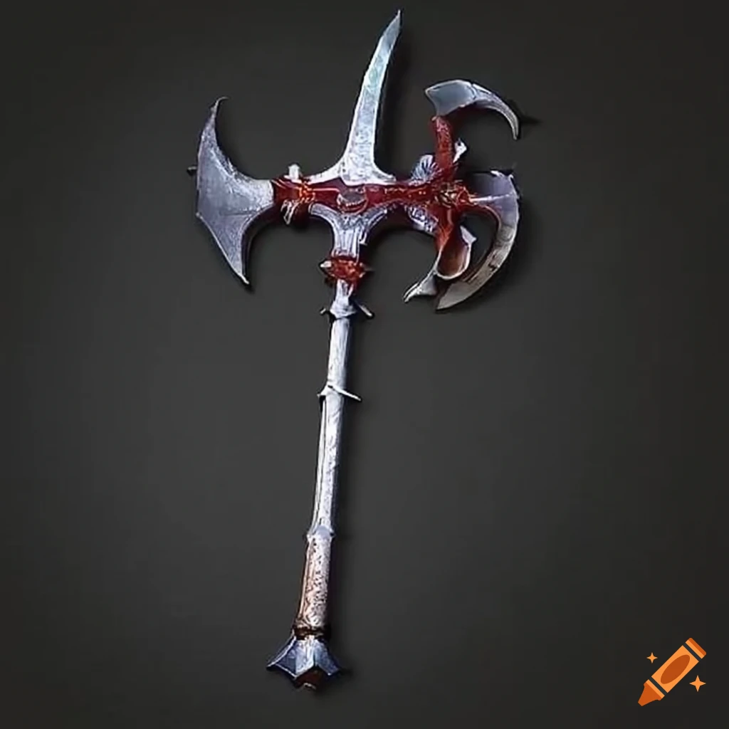 Perfect master halberd on Craiyon