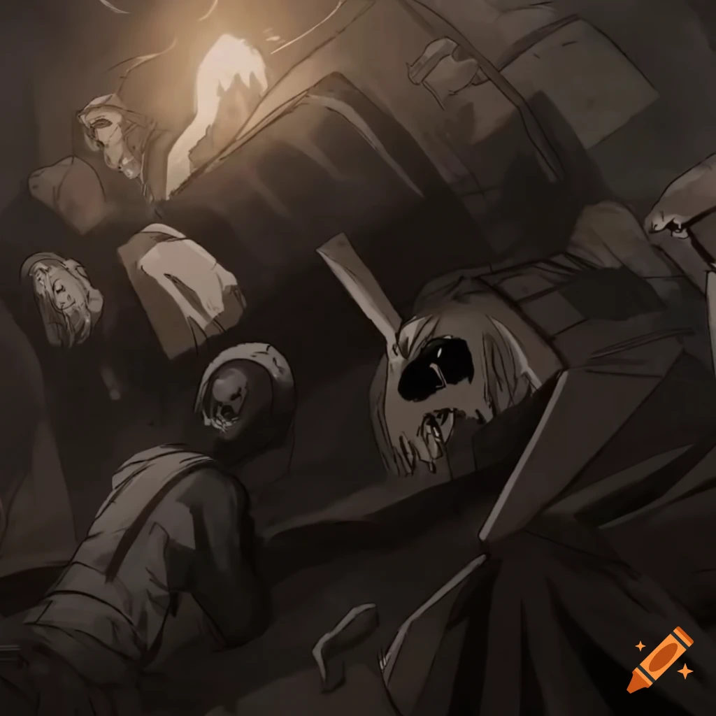 Haunting illustration of 'The Express Train to Hell' from Lobotomy ...