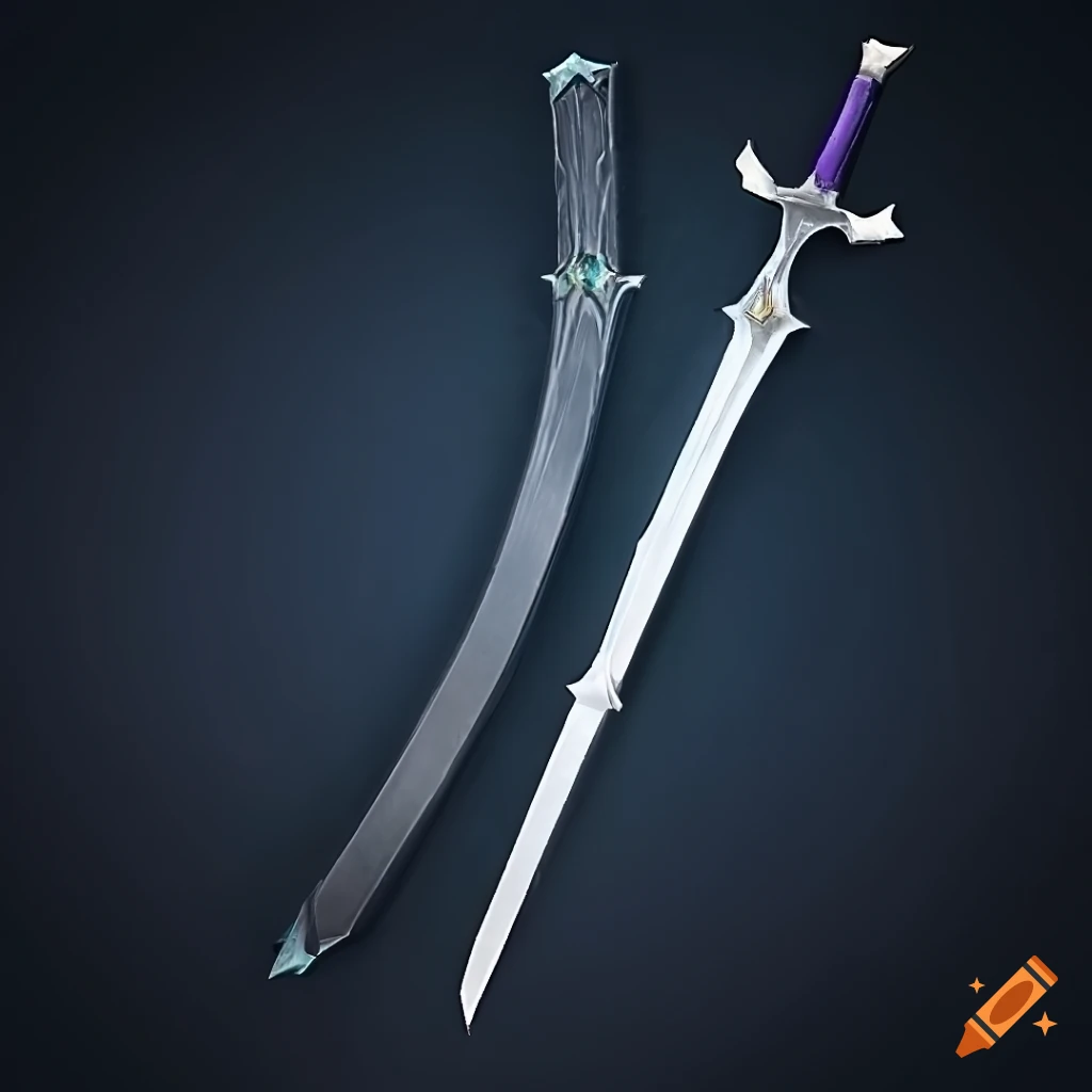 Epic magic longsword on Craiyon