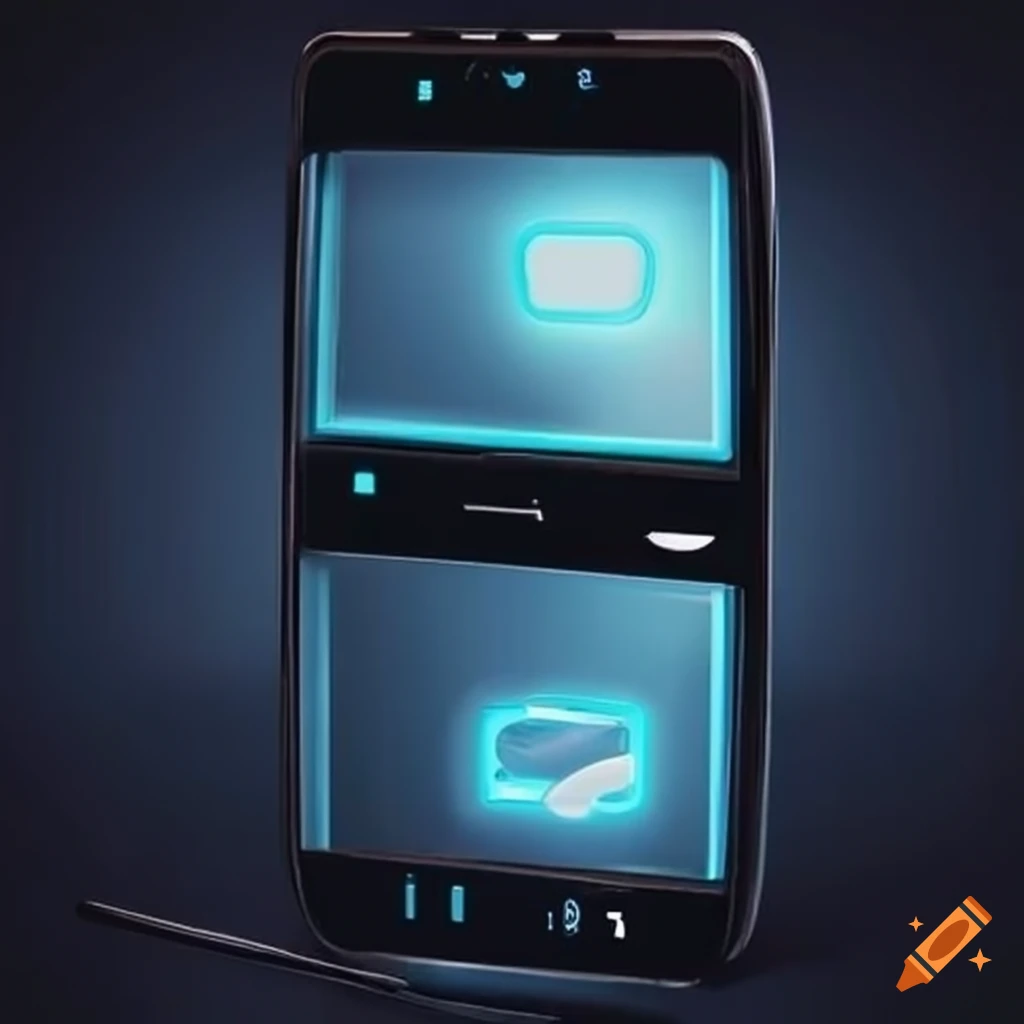 Future telling device with touchscreen on Craiyon