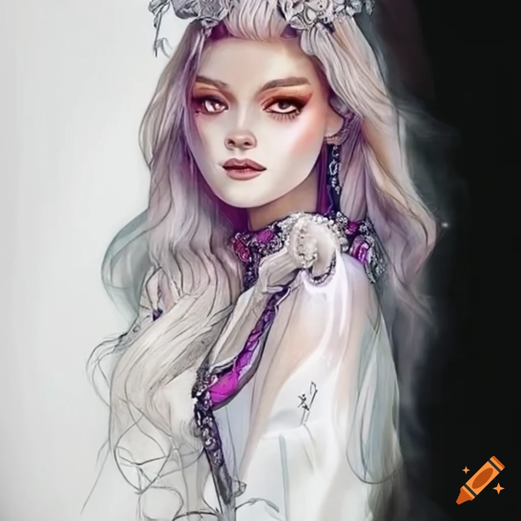 Costume design for a stage singer on Craiyon