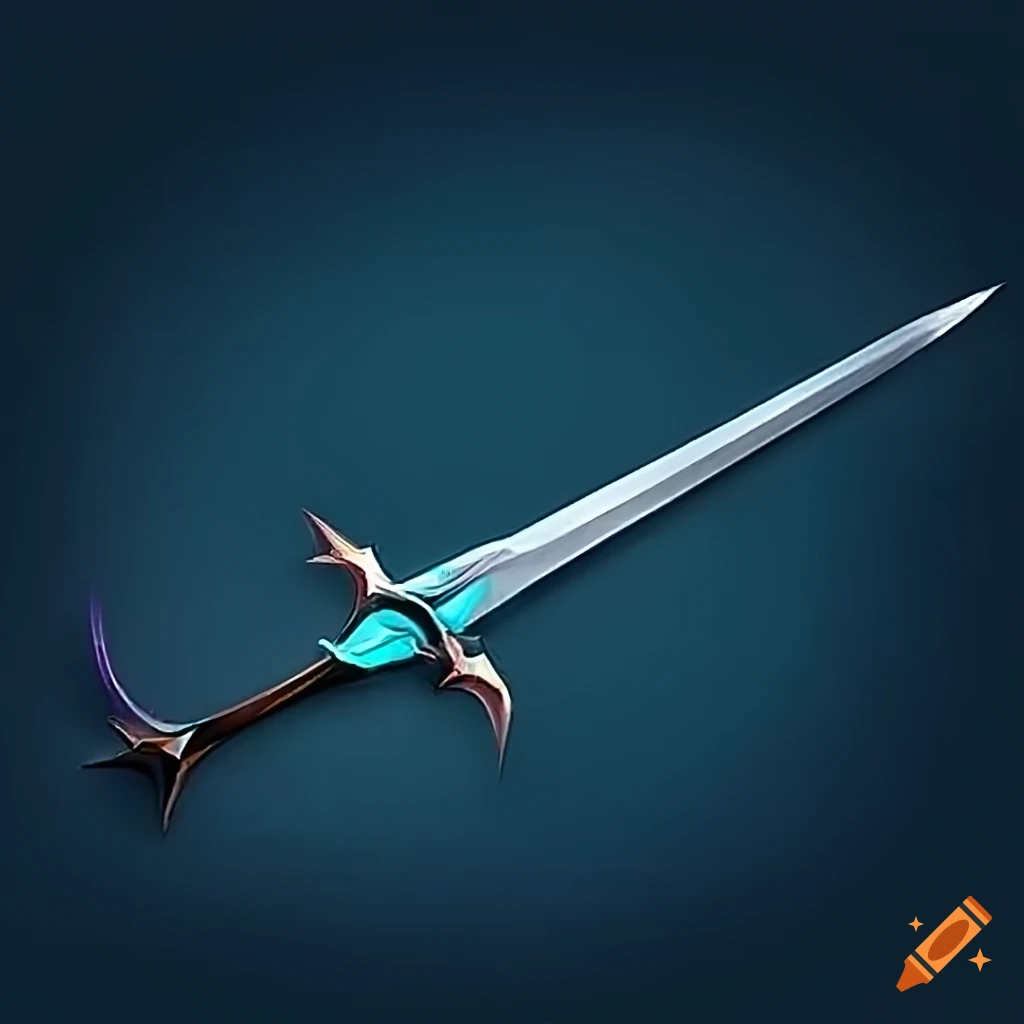 Epic magic longsword on Craiyon