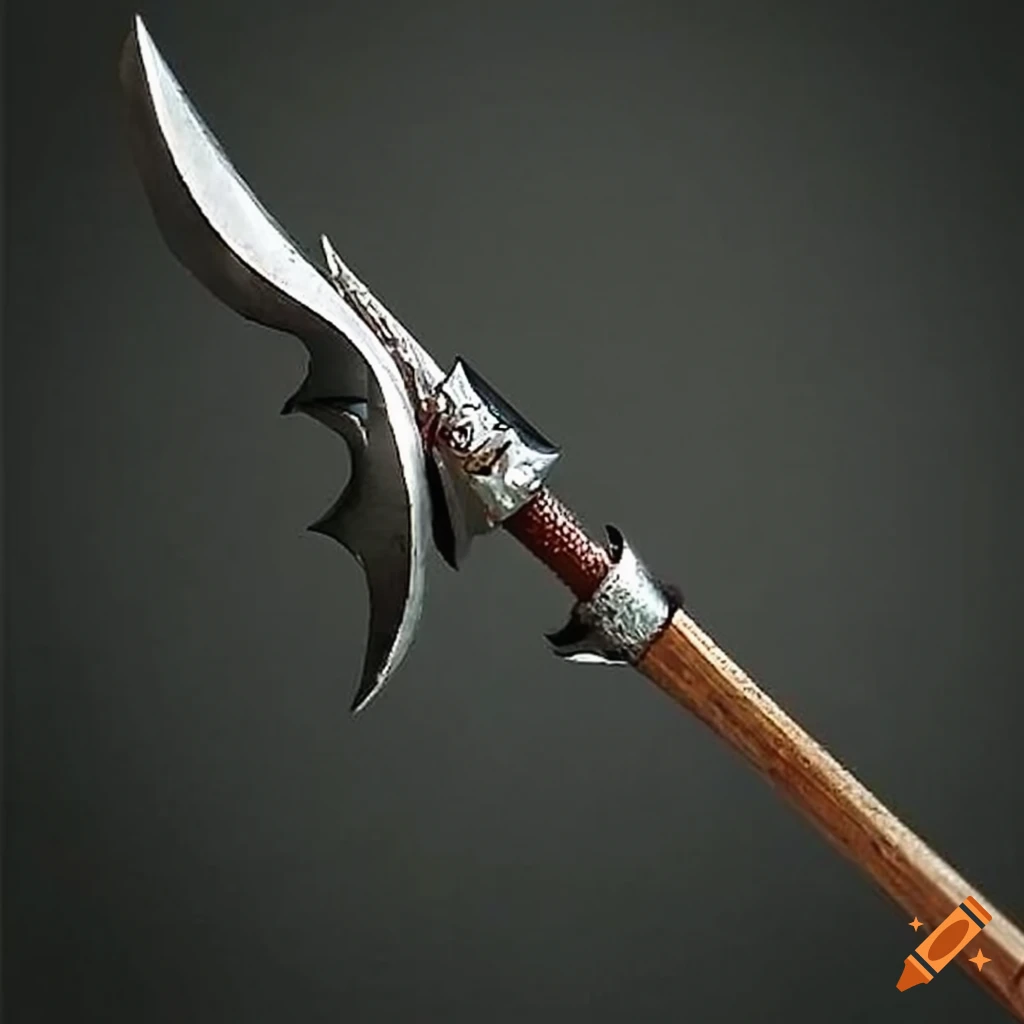 Master halberd weapon on Craiyon