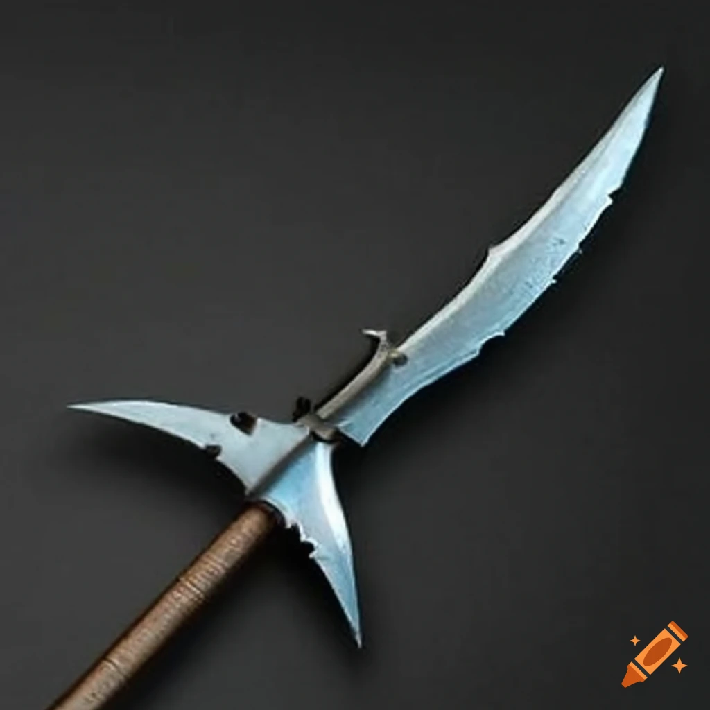 Perfect master halberd on Craiyon