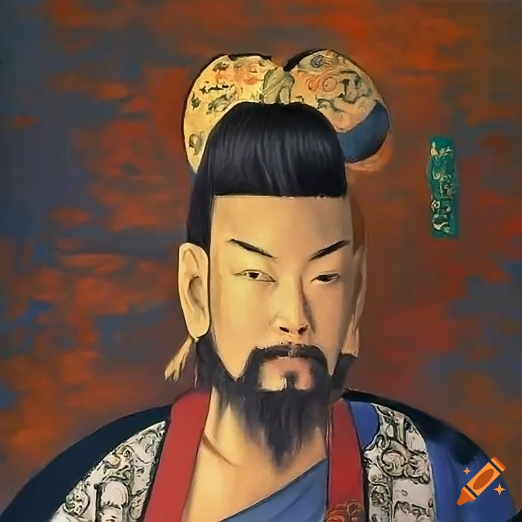 King Eiso of the Ryukyu Kingdom in the 1200s on Craiyon