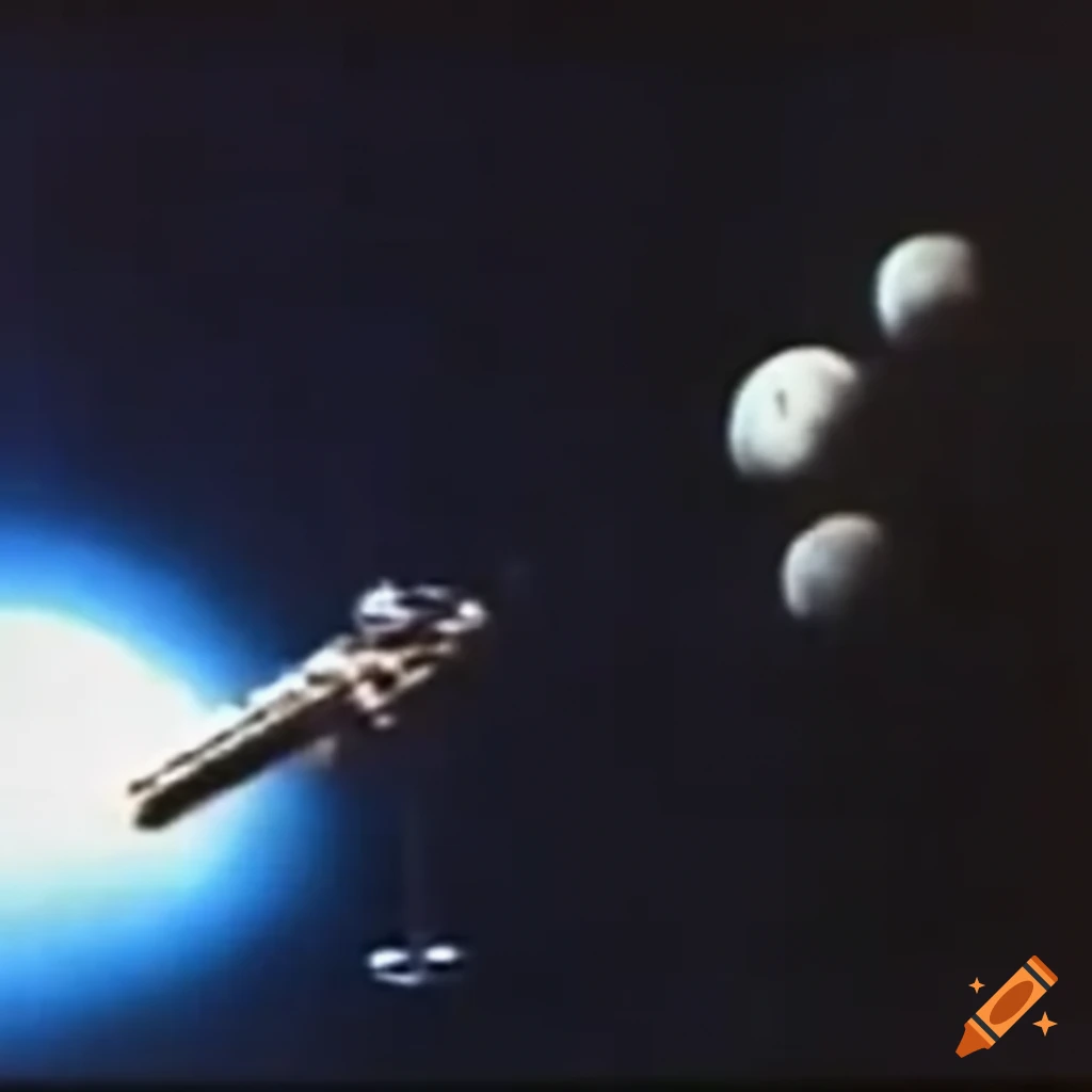 1973 nasa footage of 'kick the buddy' on Craiyon