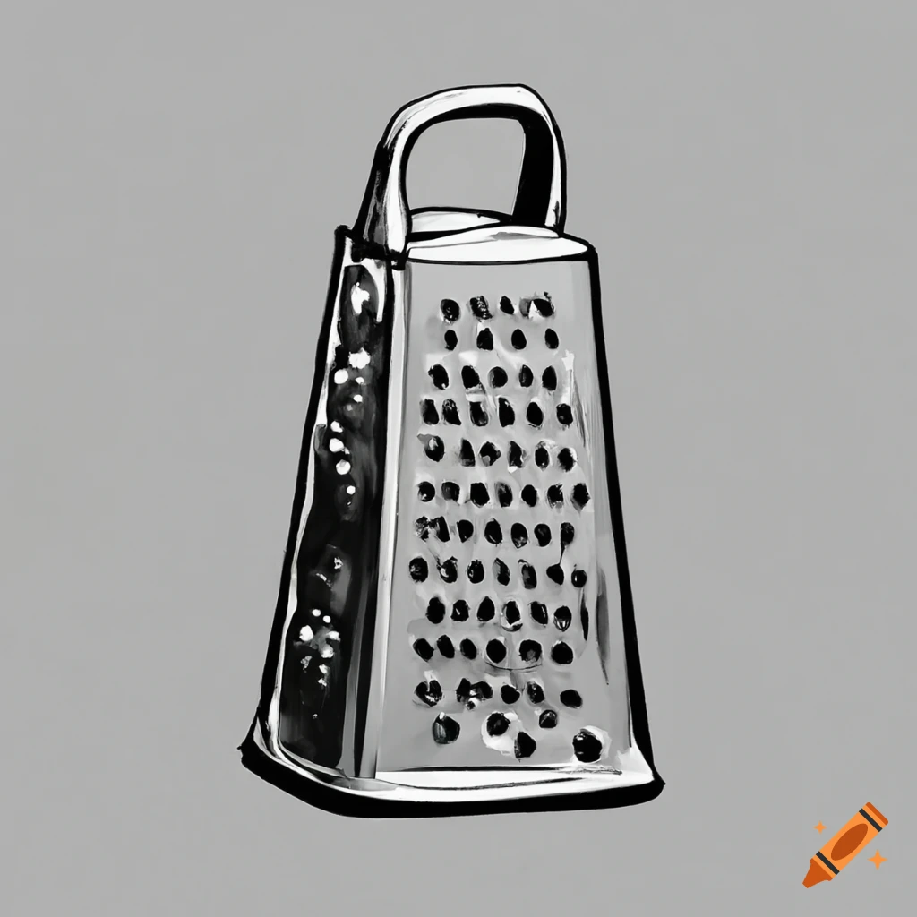 Grater canvas painting on Craiyon