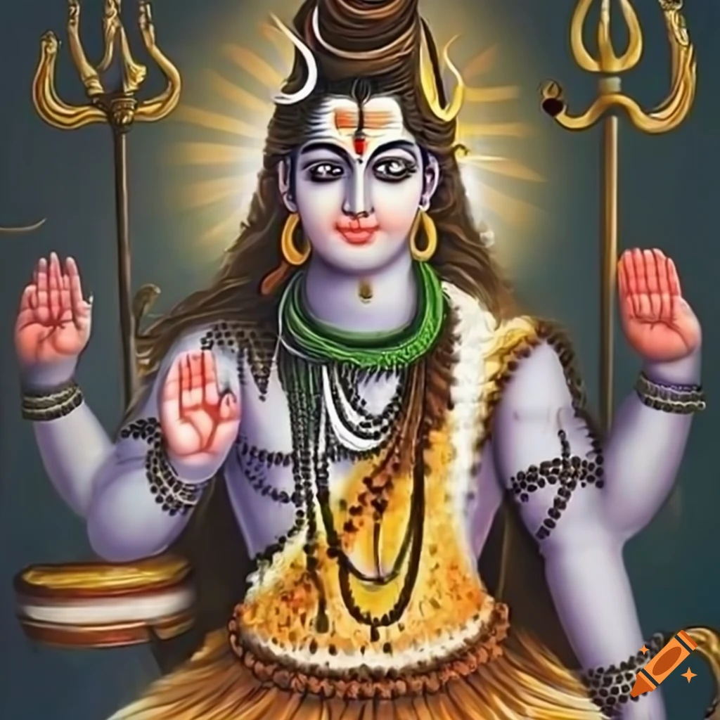 Lord shiva on Craiyon
