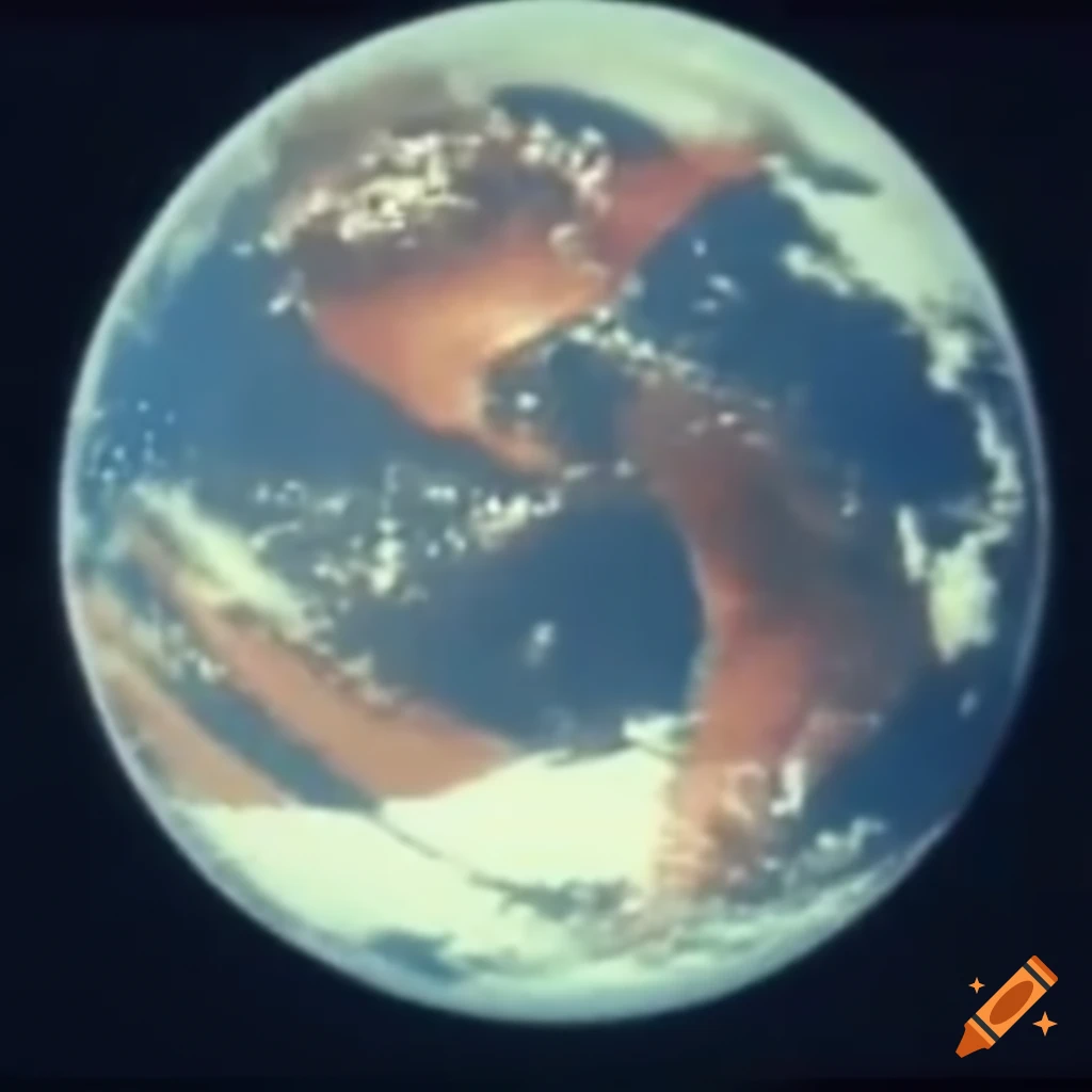 1973 nasa footage of 'kick the buddy' on Craiyon