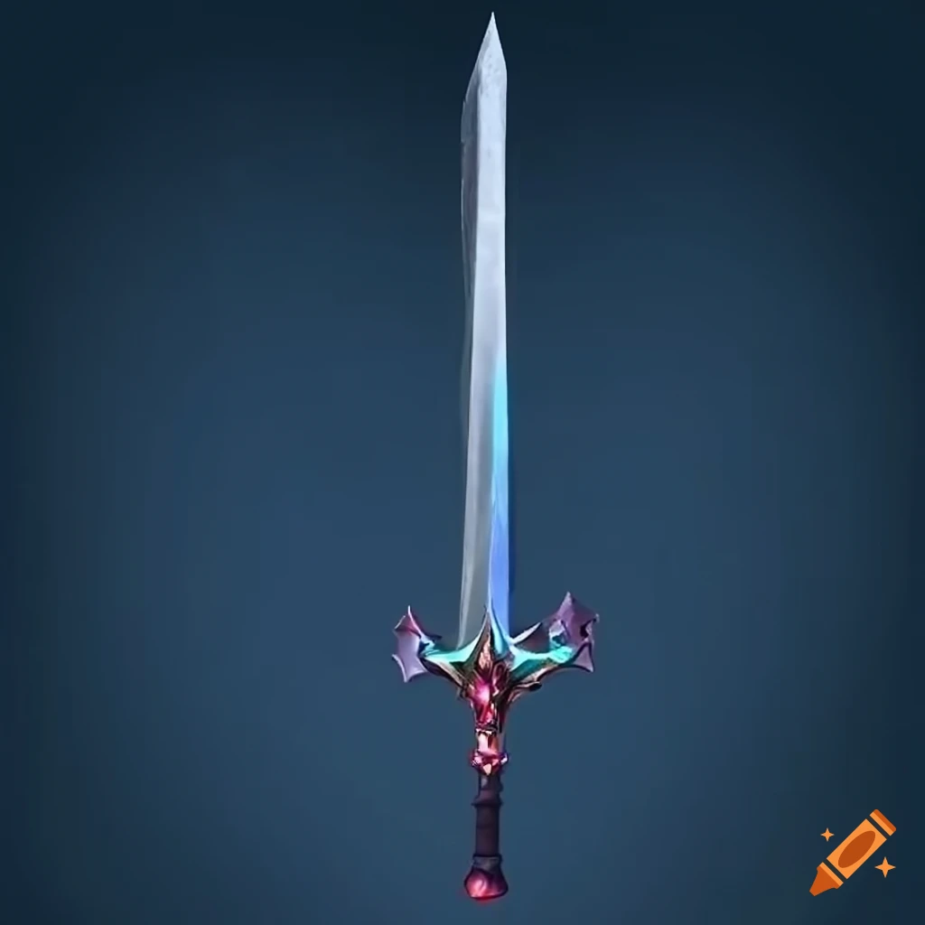 Epic magic longsword on Craiyon