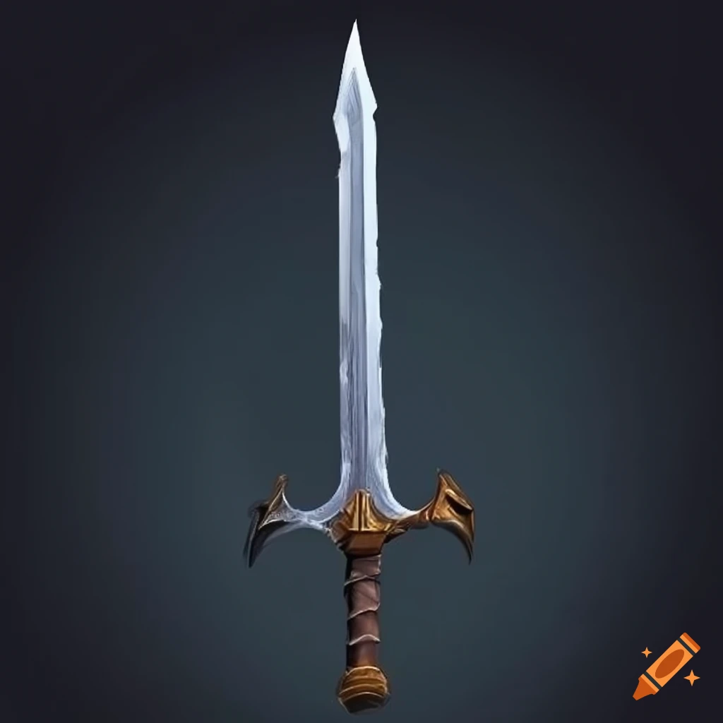 Fantasy rpg sword on Craiyon