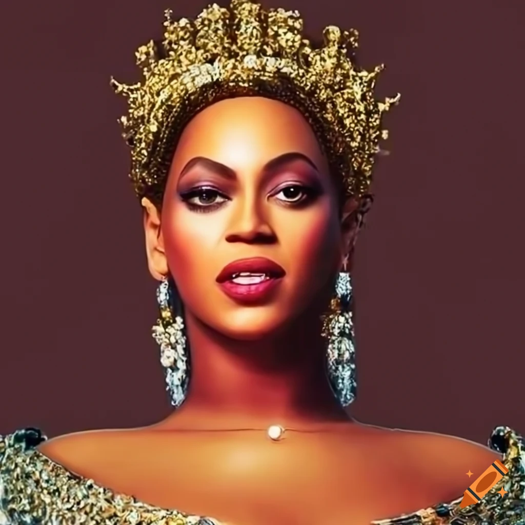 Queen beyoncé on Craiyon