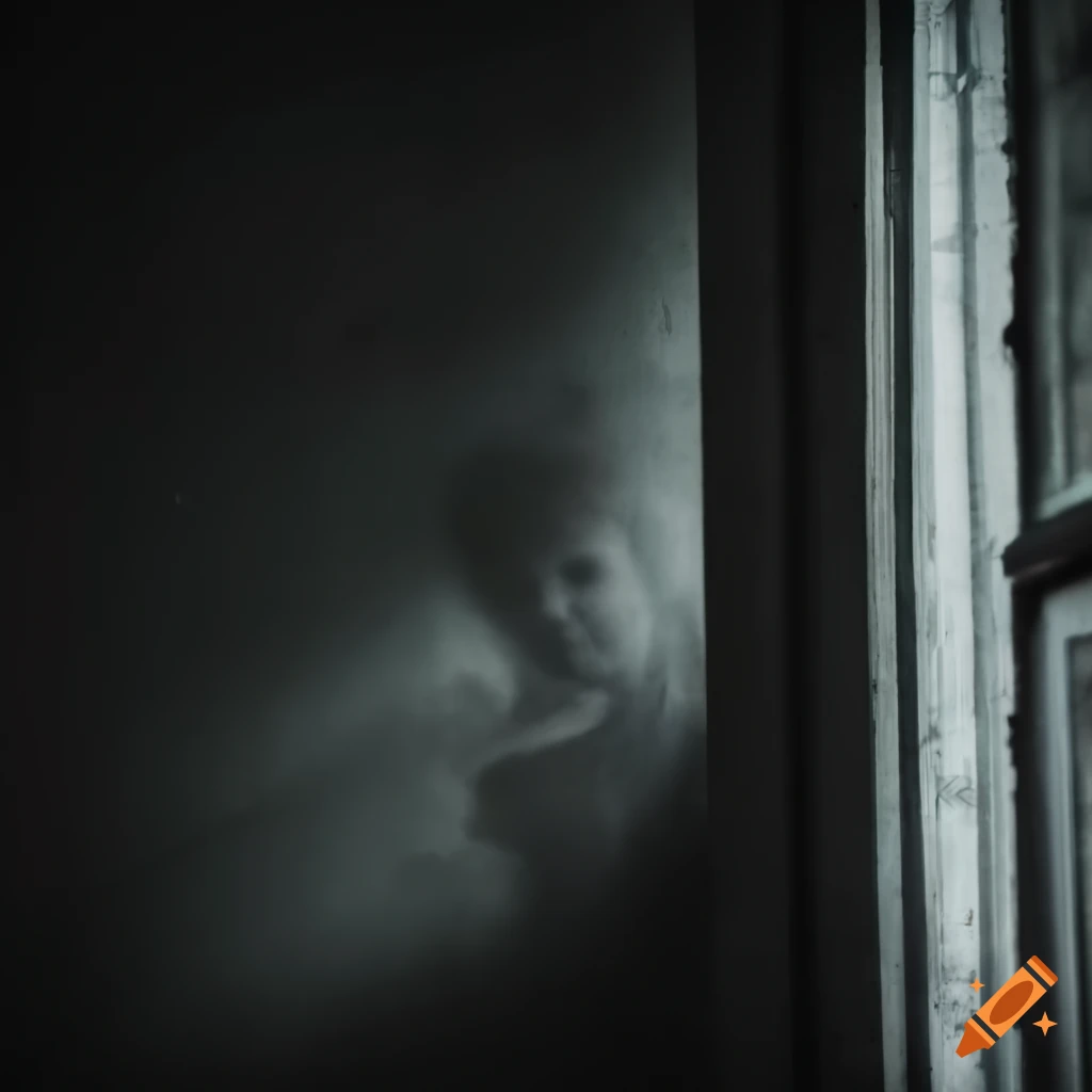 Gloomy interior of a Victorian asylum with moonlit window on Craiyon