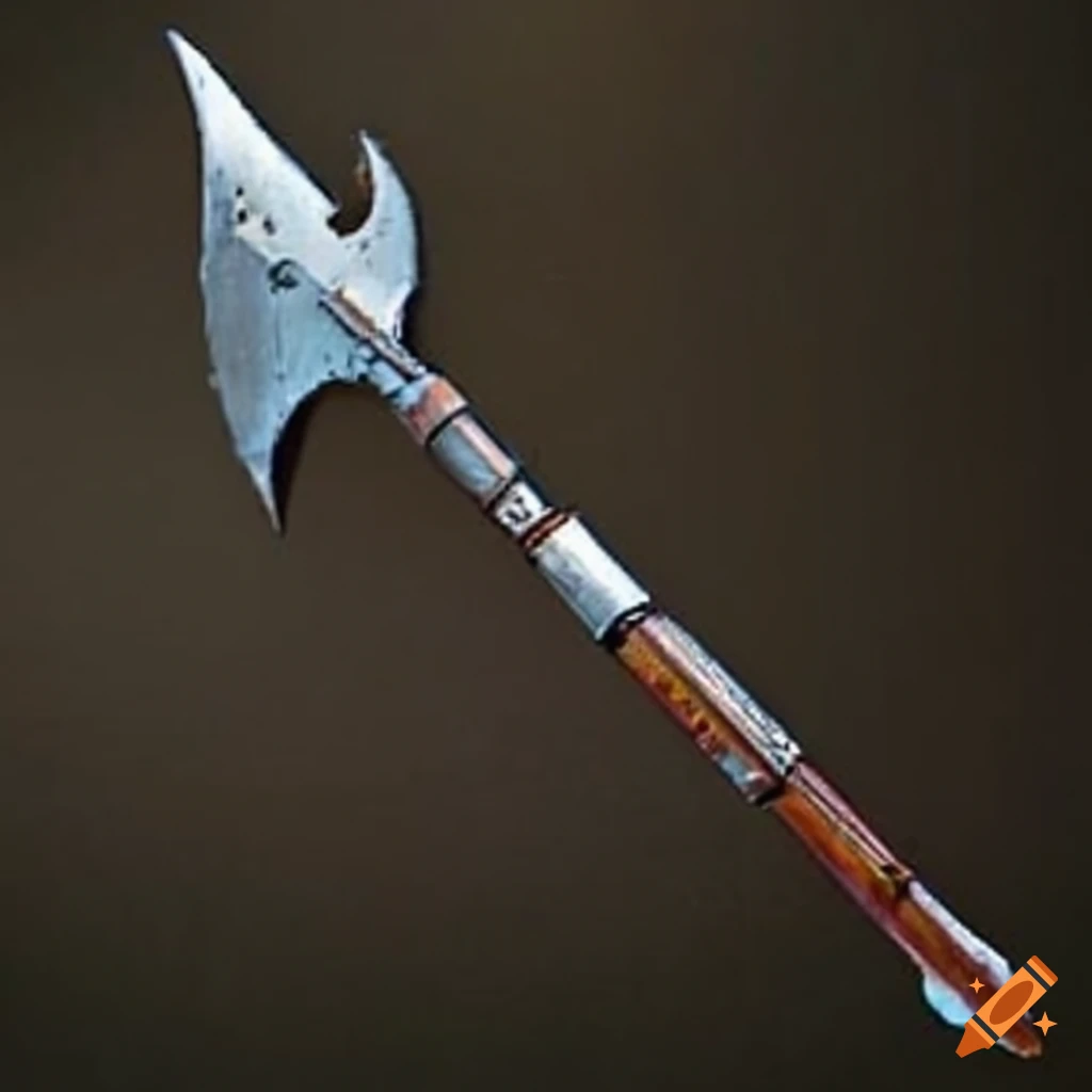 Perfect master halberd on Craiyon