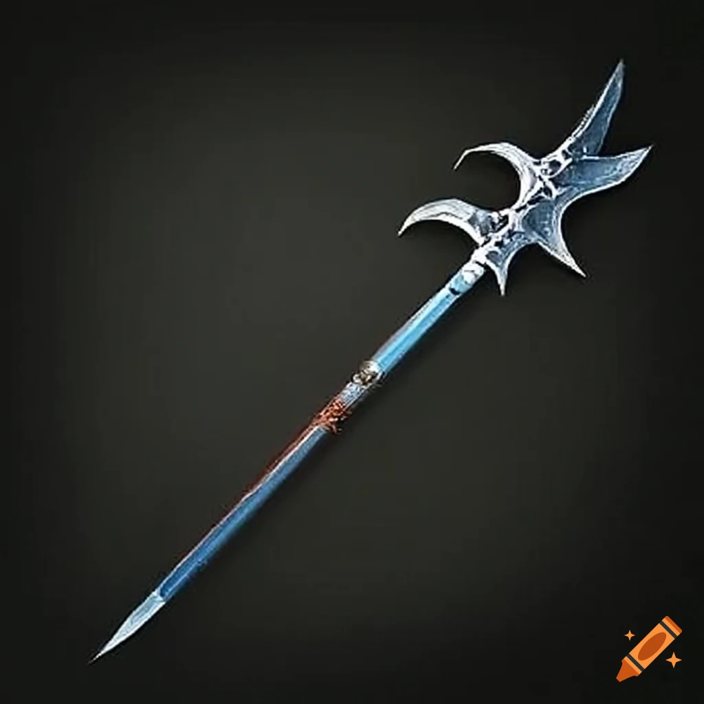 Perfect master halberd on Craiyon