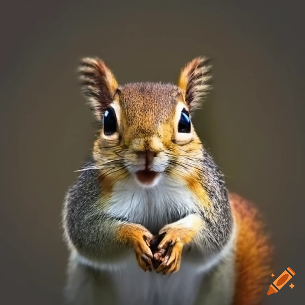 Talking squirrel on Craiyon