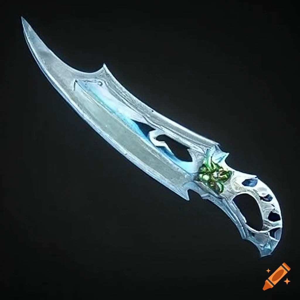 Mythic fantasy master scimitar on Craiyon