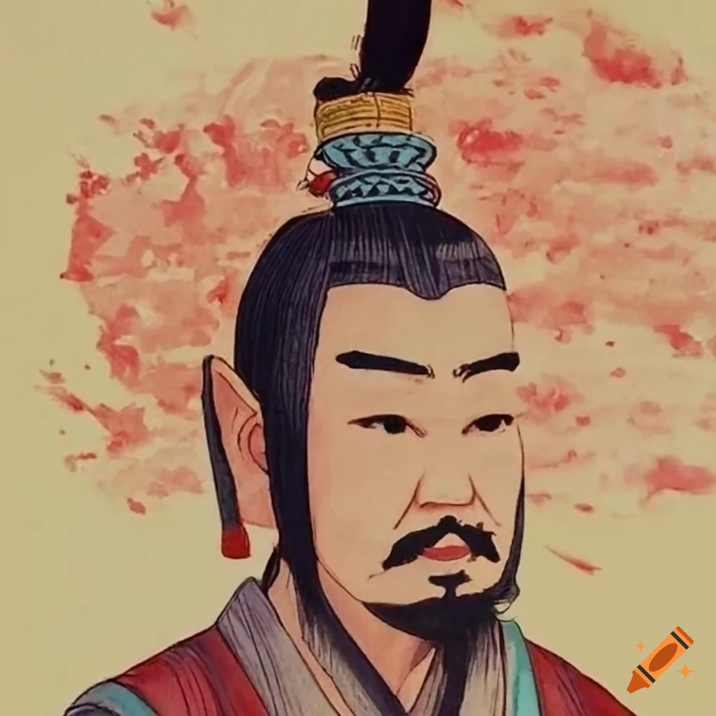 King Gihon of the Ryukyu Kingdom in the 1200s on Craiyon