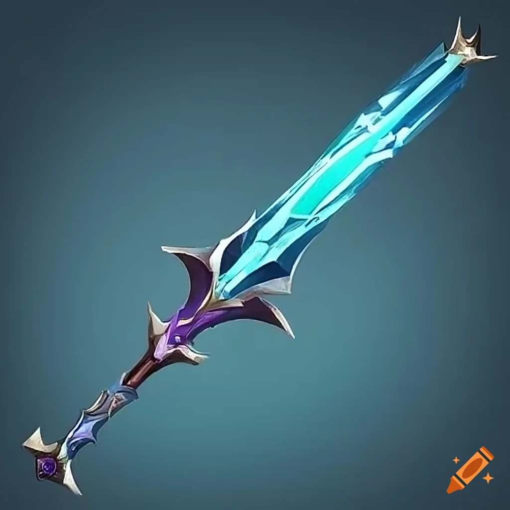 Epic magic longsword on Craiyon