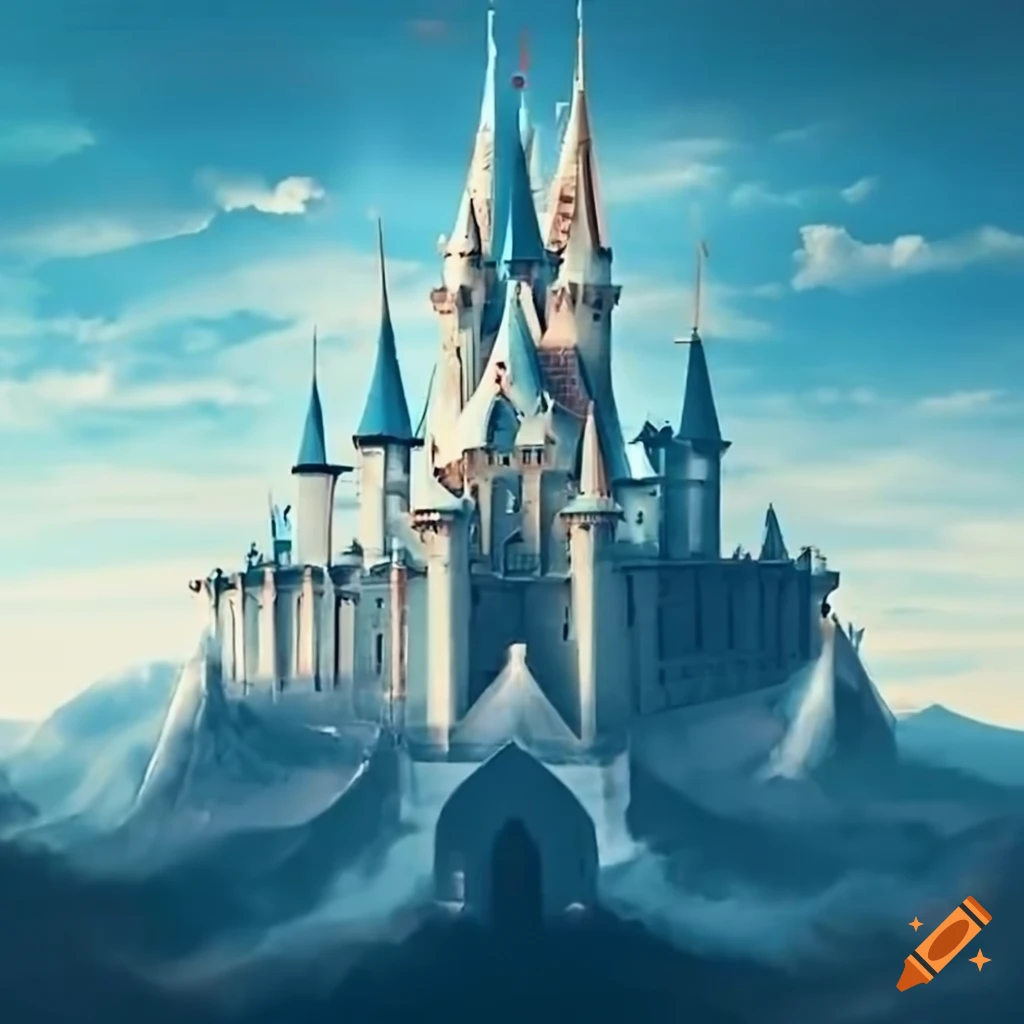 Sky castle on Craiyon