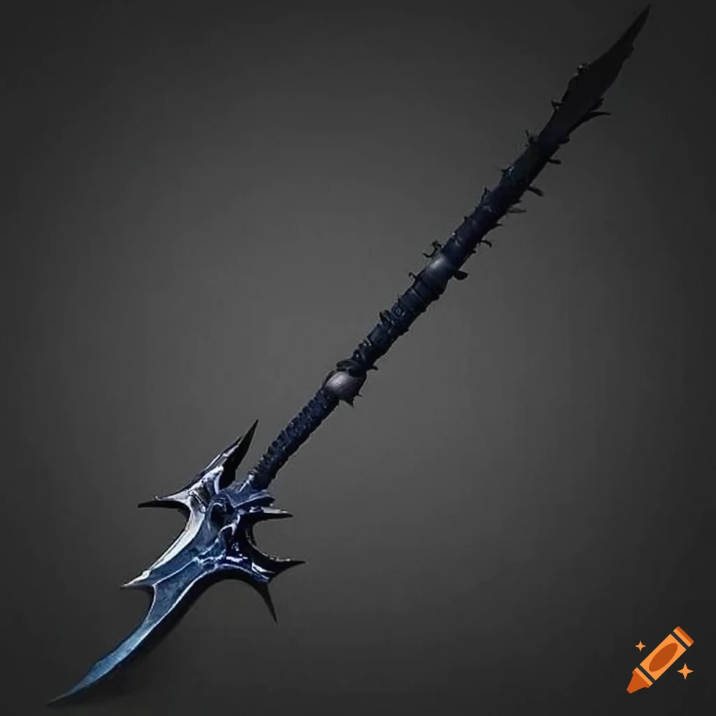 Perfect master halberd on Craiyon