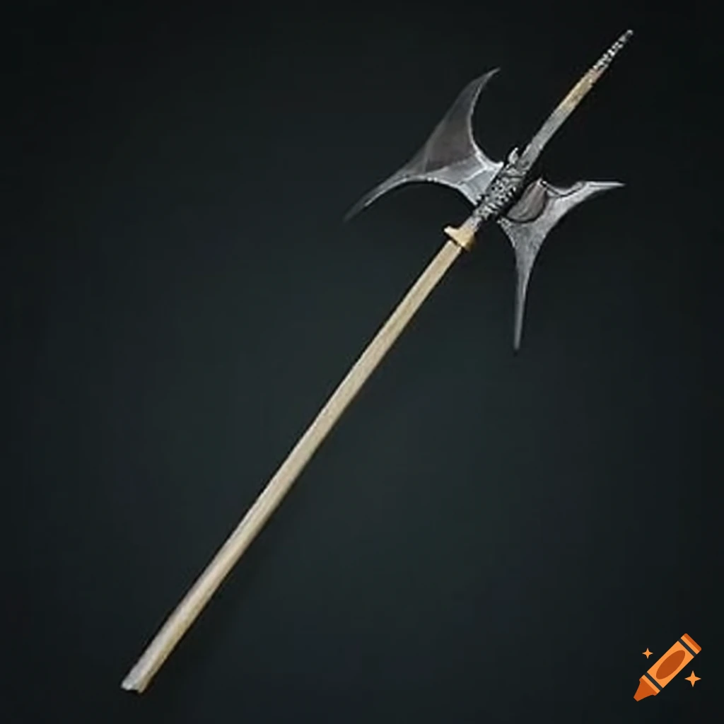 Perfect master halberd on Craiyon