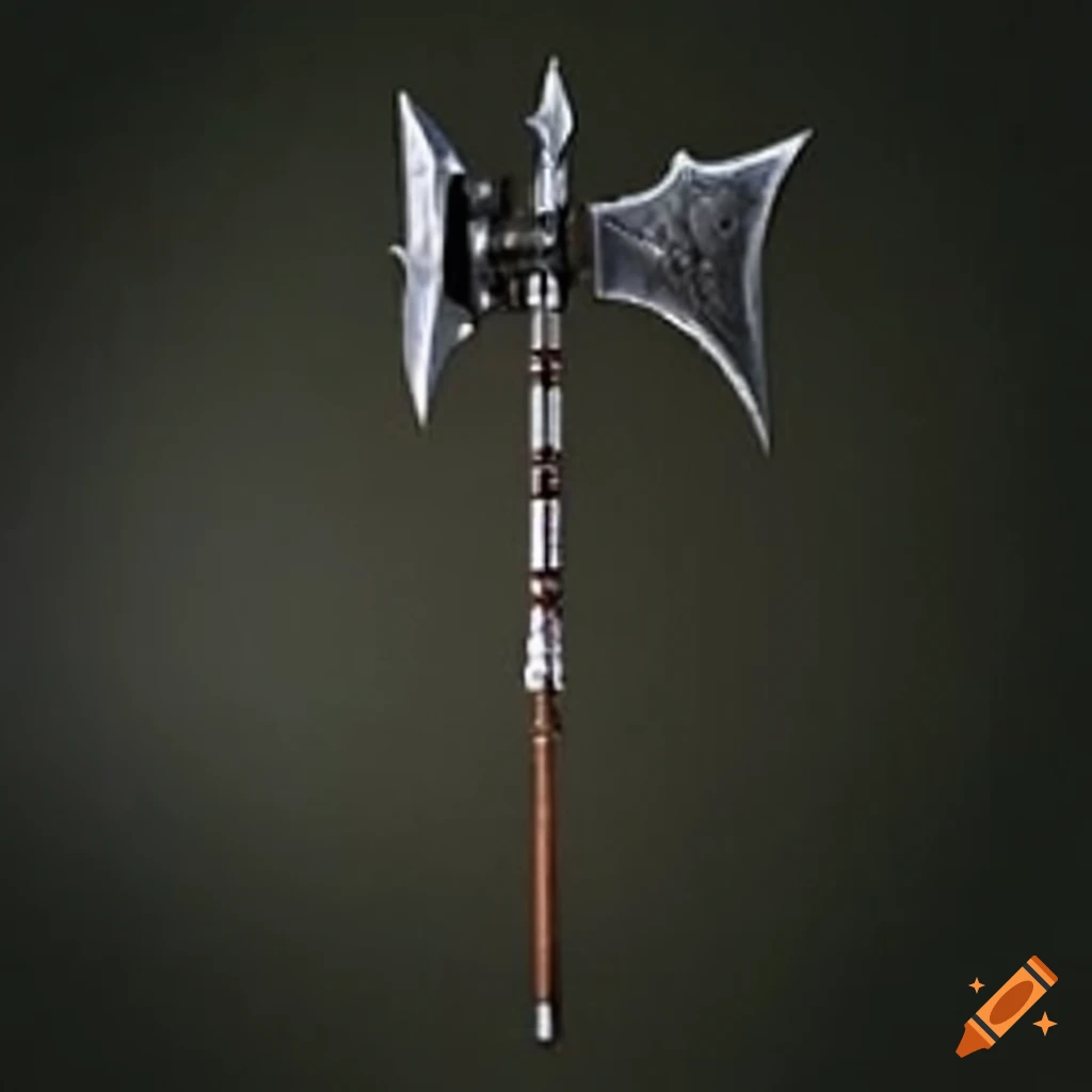 Perfect master halberd on Craiyon