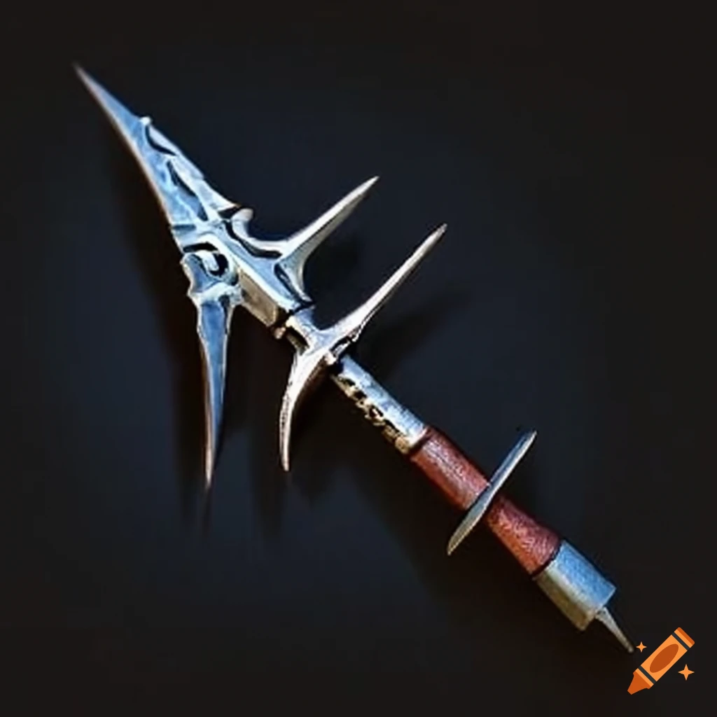 Perfect master halberd on Craiyon