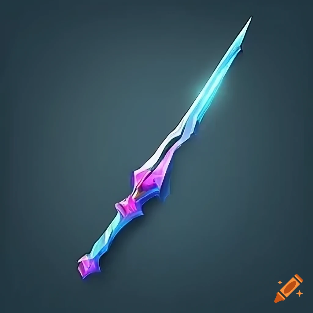 Epic magic longsword on Craiyon