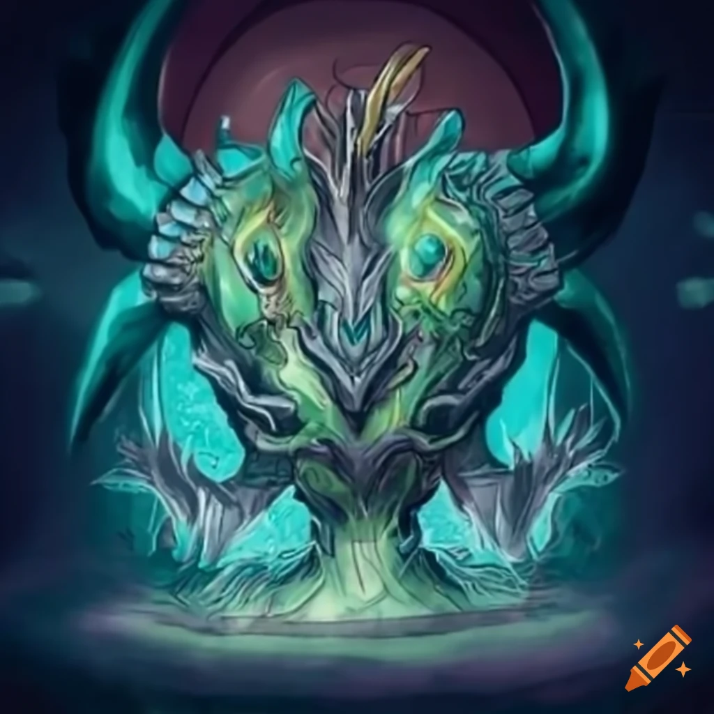 Legendary earth creature in yu-gi-oh art on Craiyon