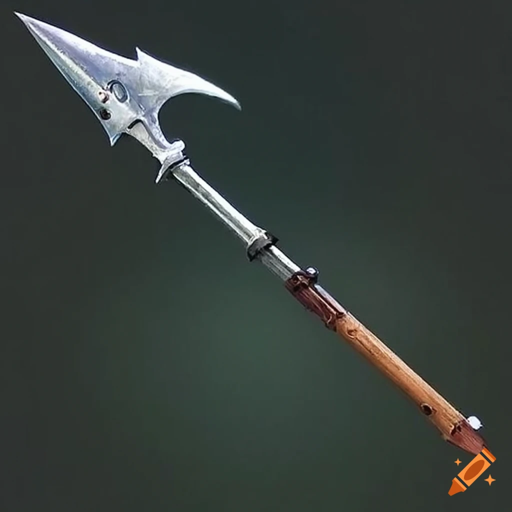 Perfect master halberd on Craiyon