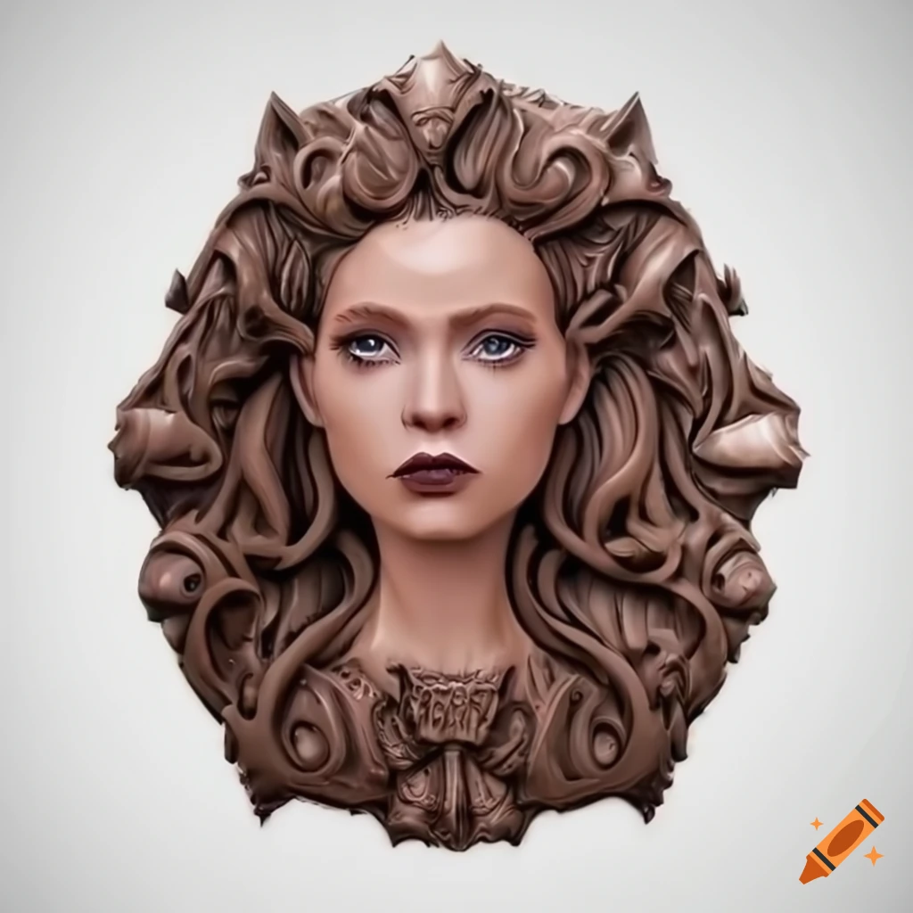 Witch cnc stl panel on Craiyon