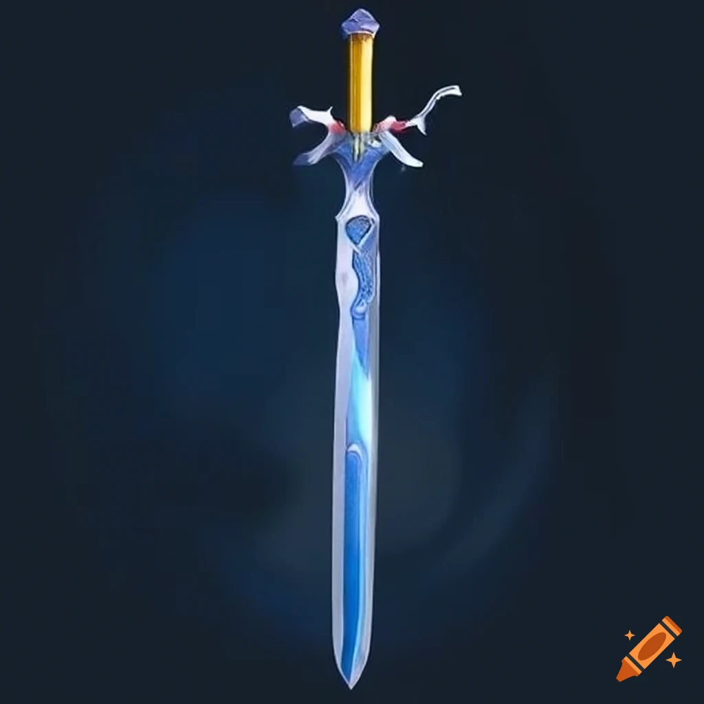 Magic straight master sword on Craiyon