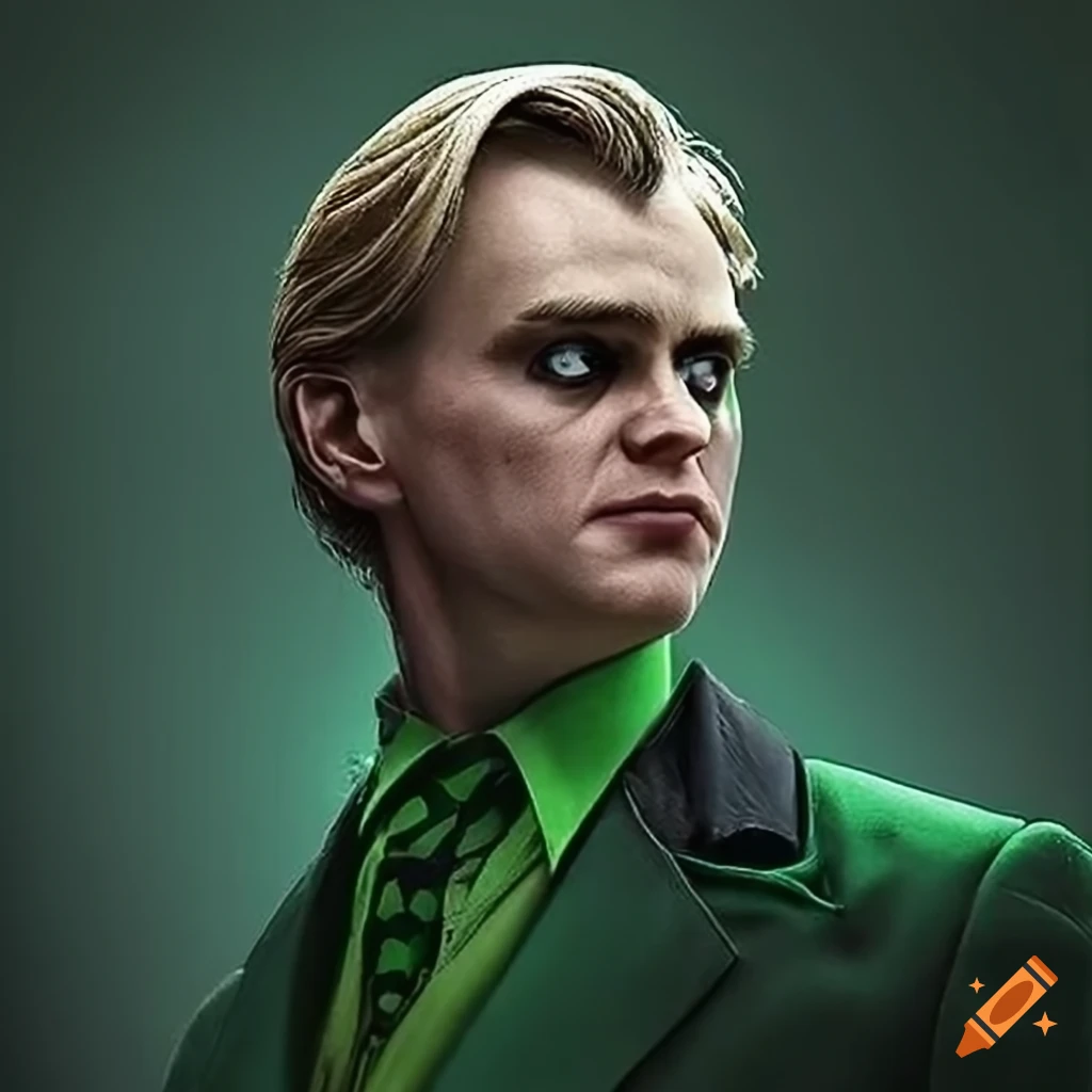 Riddler inspired by christopher nolan's dark knight movie style on Craiyon