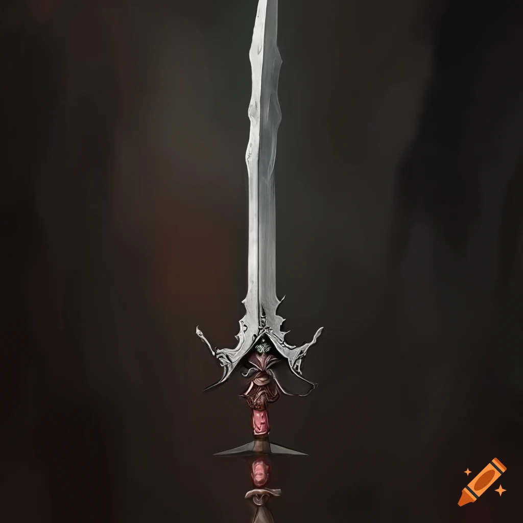 Fantasy rpg long sword on Craiyon