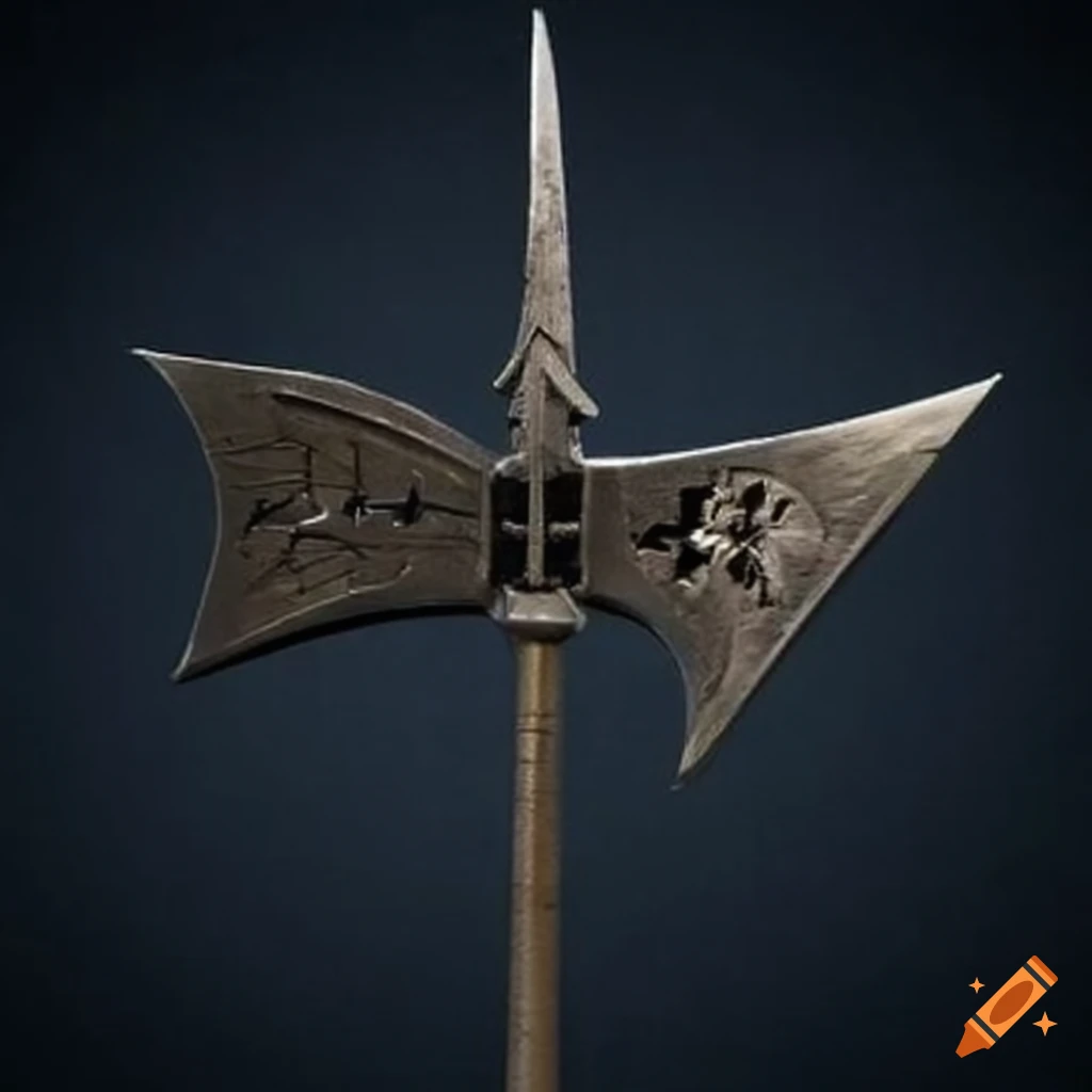 Perfect master halberd weapon on Craiyon
