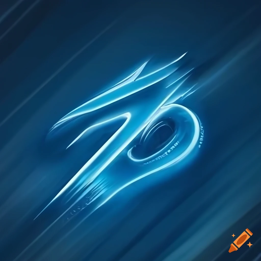 Ice-blue Frost Racing F1 team logo in high resolution on Craiyon