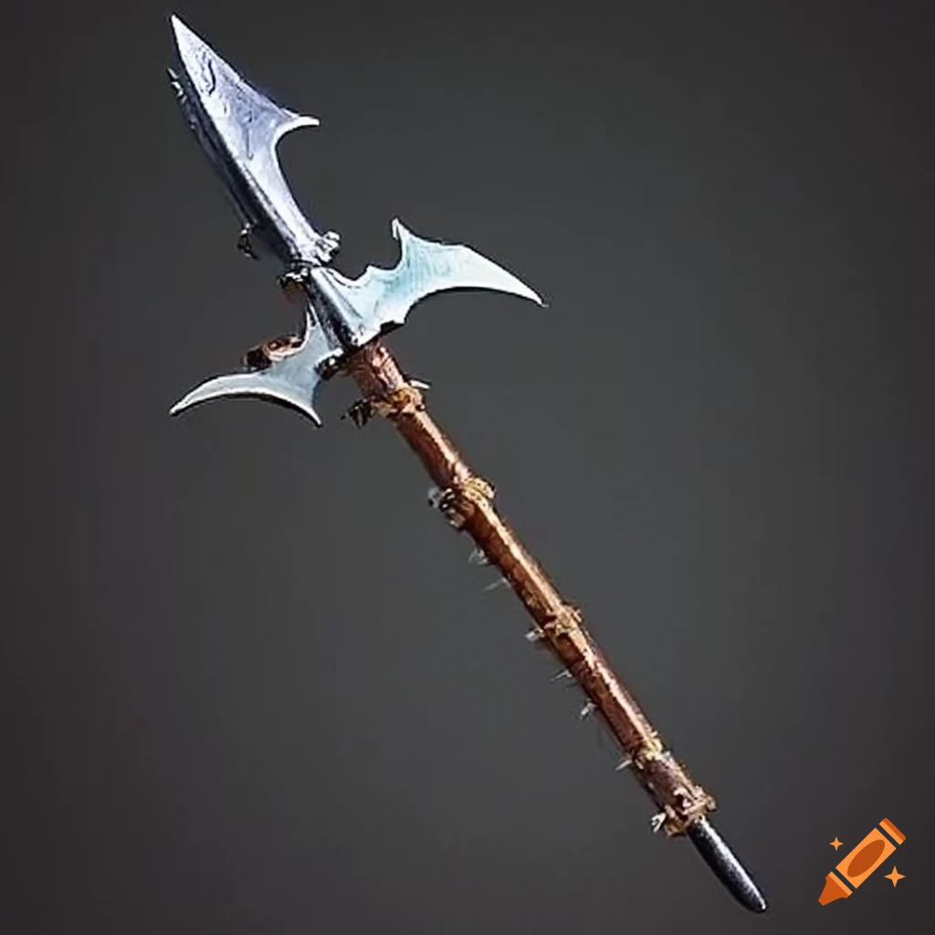 Perfect master halberd on Craiyon