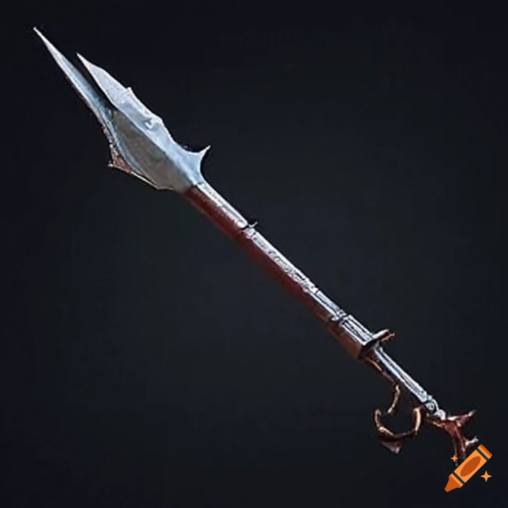Perfect master halberd weapon on Craiyon