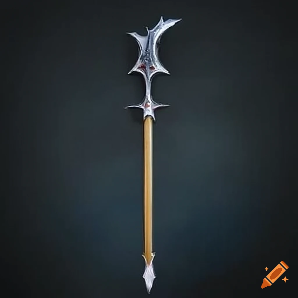 Magic master halberd on Craiyon